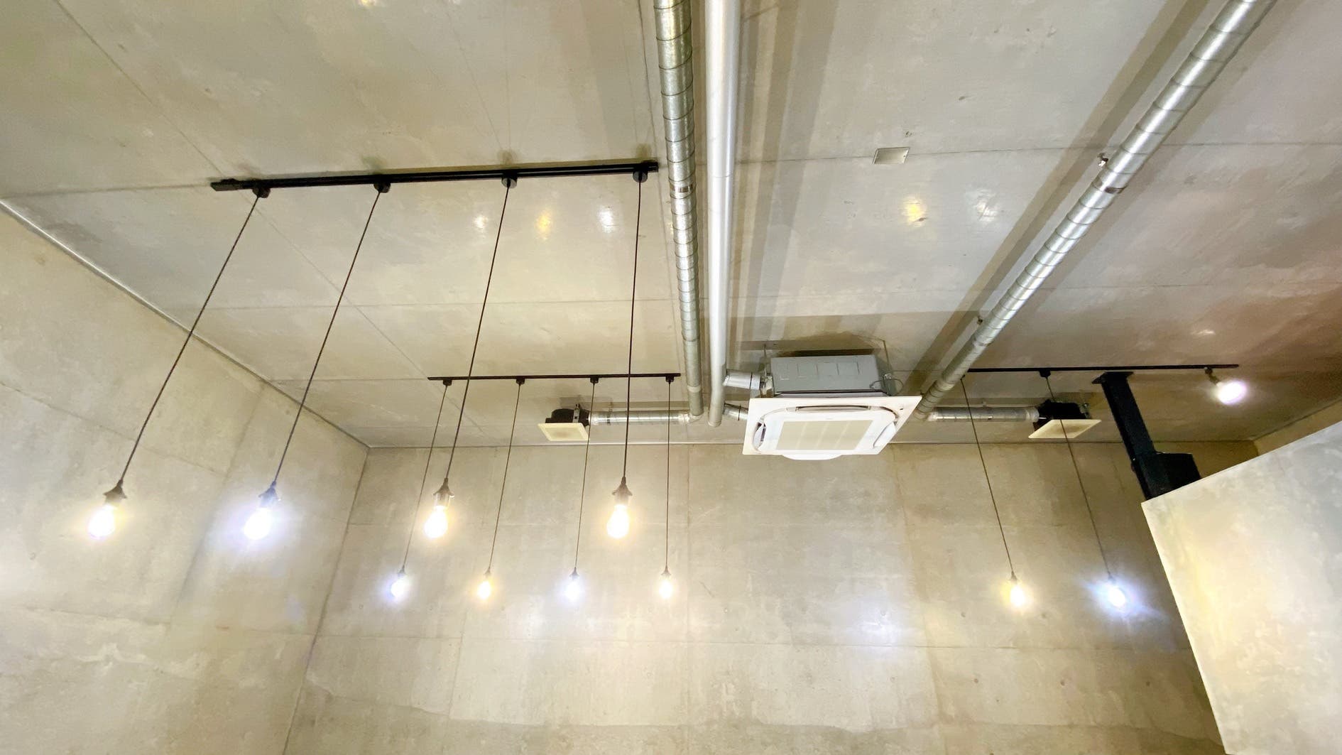 天高４m｜屋外地下ガーデン｜自然光｜撮影・インタビュー・ワークショップ・イベント・パーティー等に最適なコンクリデザイン空間の写真11