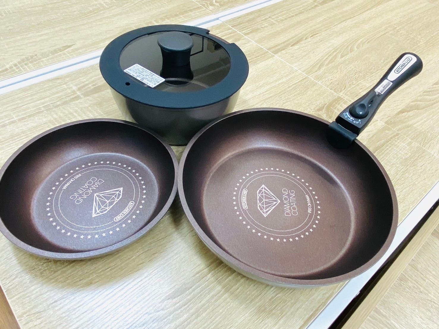 ⑤卓上IHヒーターとお鍋セットの画像1