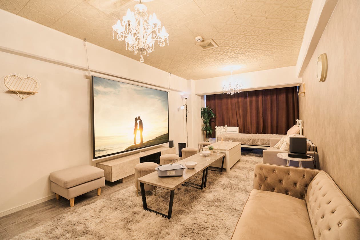 大人気エリア🉐50%割引🎊駅徒歩5分🚉大型スクリーン💫🍷女子会🍰推し活💞撮影📸デート👫鍋パ🍲歓迎会の写真25