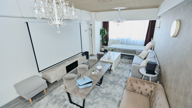 大人気エリア🉐50%割引🎊駅徒歩5分🚉大型スクリーン💫🍷女子会🍰推し活💞撮影📸デート👫鍋パ🍲歓迎会の写真5