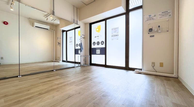 【1F路面でジャンプOK・好アクセス・良採光】24時間営業・大塚駅徒歩3分・当日予約OK・1〜3名利用に最適