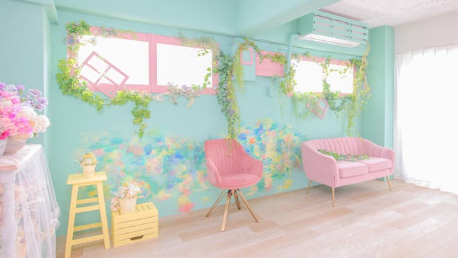 【ピータースタジオ】メイクルーム6名利用可!広々と使える自然光&シャビーテイストスタジオの写真9