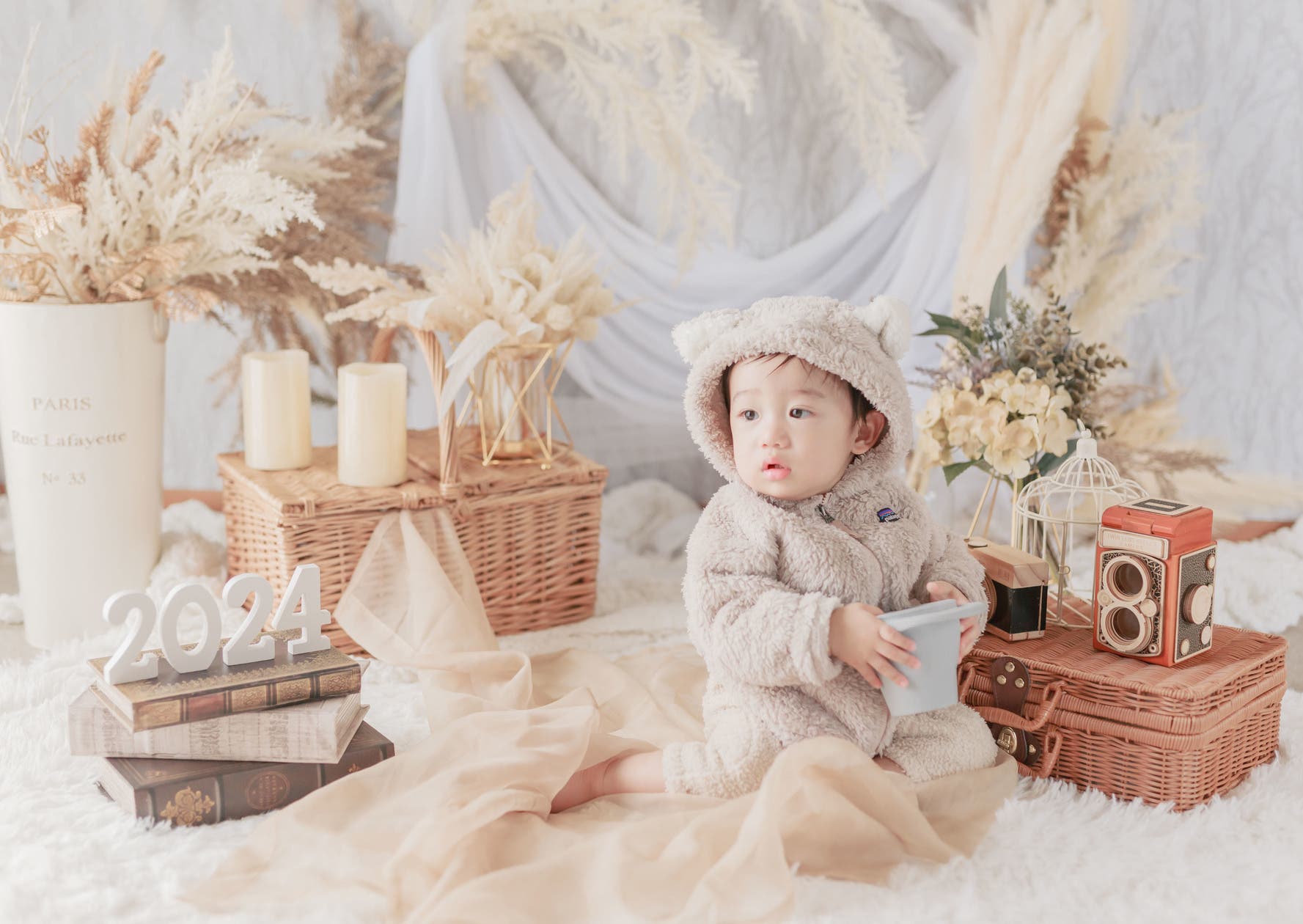 選べるフォトブースが可愛い！お子様の撮影会やママ会に！の写真9