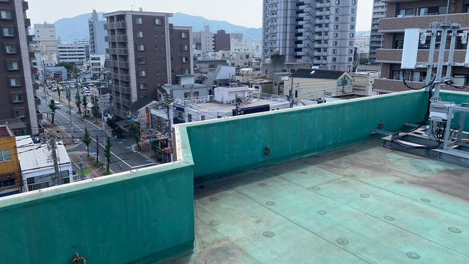 JR福山駅東口より徒歩8分!開放的な屋上を写真撮影やヨガスタジオとしてご利用いただけます!の写真6