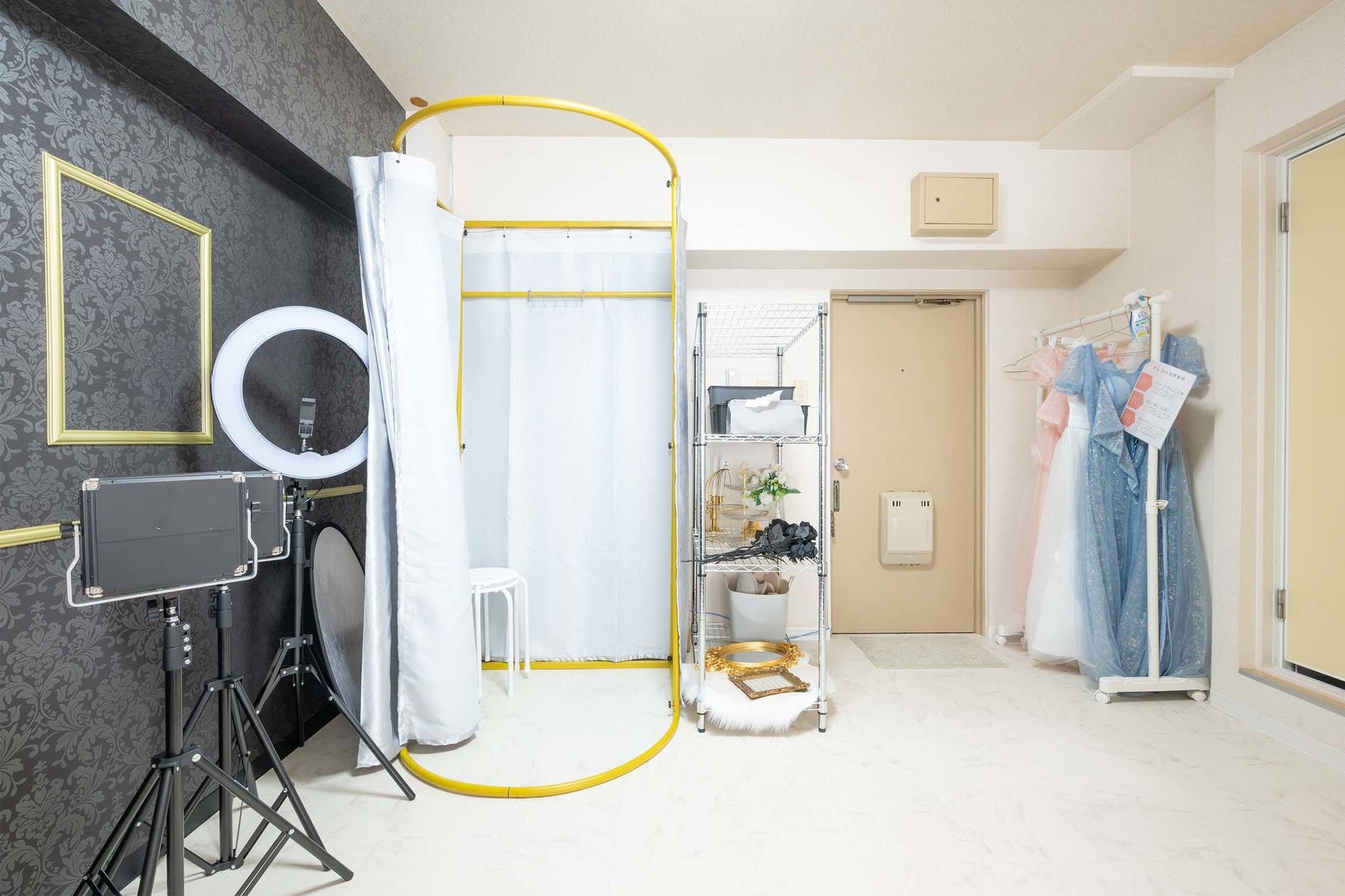 新規OPEN!🖤Black&White‎🤍SNS話題❣️名駅4分🌟姫系撮影スタジオ｜生誕祭｜ポートレート｜コスプレ｜推し活｜商用の写真15