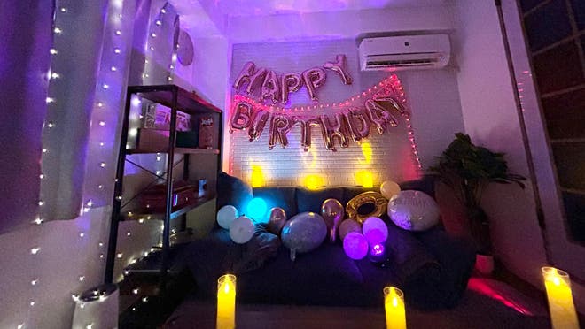 デートはココ❣️京都市役所横🚶♂️75㌅📺ドルビー音質でプライベート映画館🎞️マットレスソファでゴロゴロ〰︎の写真4