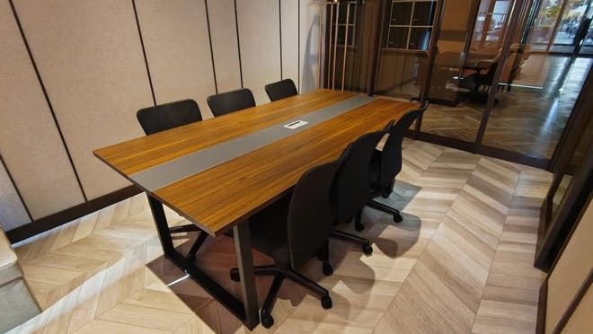 【6名会議室】名古屋市則武新町イオンモール/モニター/Wi-Fi/充電器/テレワークやWeb会議に最適の写真1