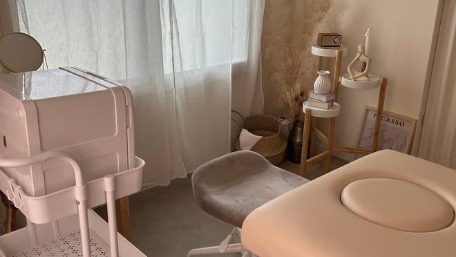 【近鉄生駒駅徒歩4分】完全個室プライベート空間|エステ|ヨガ|ネイル|テレワーク|撮影|ママ会《淡色インテリア×韓国インテリア》の写真6