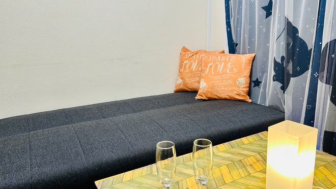 【999円 ~❗️ゴミ捨て&シャワー無料❗️】東新宿駅 徒歩3分!DVD鑑賞!広いバルコニー!おうちデート&パーティールームの写真8