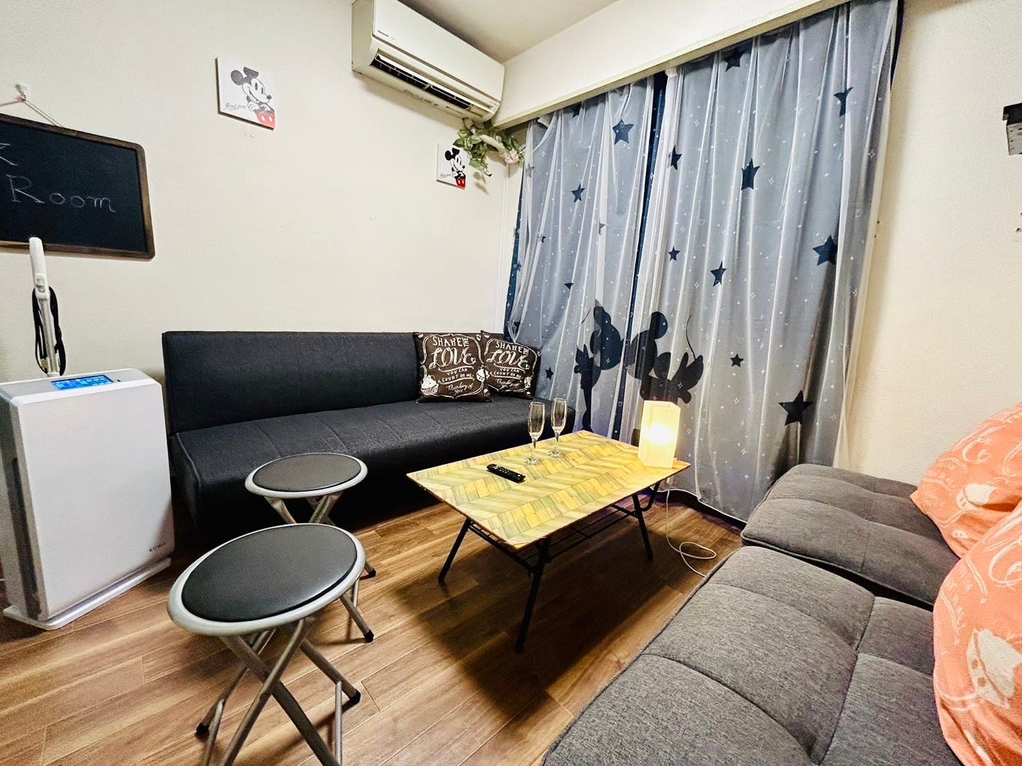 【９９９円 ~❗️ゴミ捨て＆シャワー無料❗️】東新宿駅 徒歩3分！DVD鑑賞！広いバルコニー！おうちデート＆パーティールームの写真5