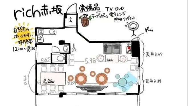 リノスペrich赤坂🐶飲み会•撮影•会議•キッチン•推し活•ゲーム•65㌅大型TV•パーティーの写真22