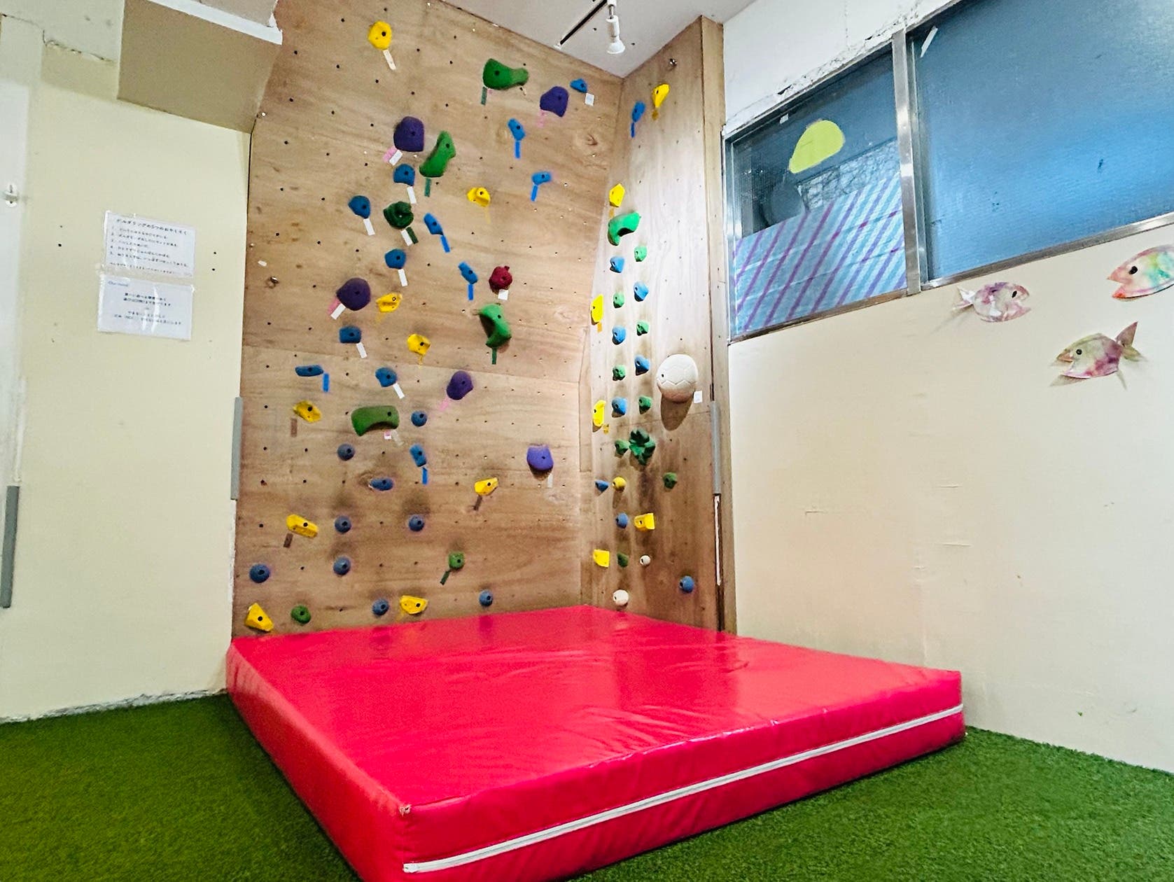 【渋谷・神宮前】ママ会・子連れイベント・ヨガ・研修に最適♬ボルダリング完備の芝生の広場！彡の写真5