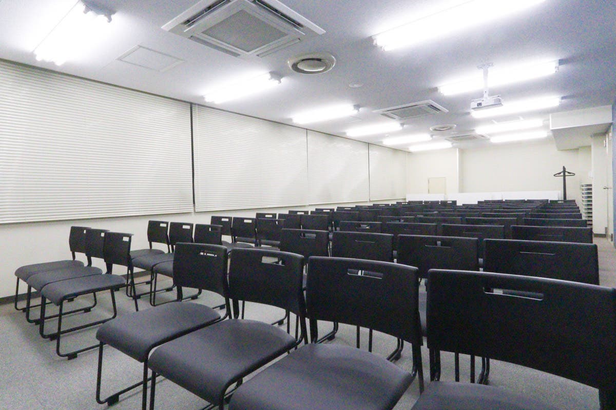 【JR博多駅東5出口徒歩15秒！筑紫口徒歩1分！76名利用可！】プロジェクター・WiFi無料！ふれあい貸し会議室 博多No124の写真19