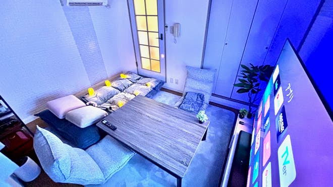 デートはココ❣️京都市役所横🚶♂️75㌅📺ドルビー音質でプライベート映画館🎞️マットレスソファでゴロゴロ〰︎の写真6