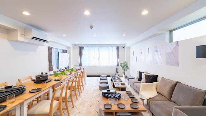 NEW✨池袋駅2分✨24名着席<YOYO池袋>会議・パーティ・打ち上げ・研修・セミナー・二次会池袋駅2分新宿6分の写真1