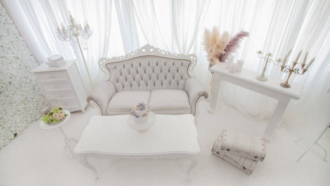 秋葉原最大規模の姫エリア(白/黒)✨豊富な自然光🌞本物の大型漆喰壁🥀花壁/広々40㎡/大型背景紙7種/グリーンバックの写真12