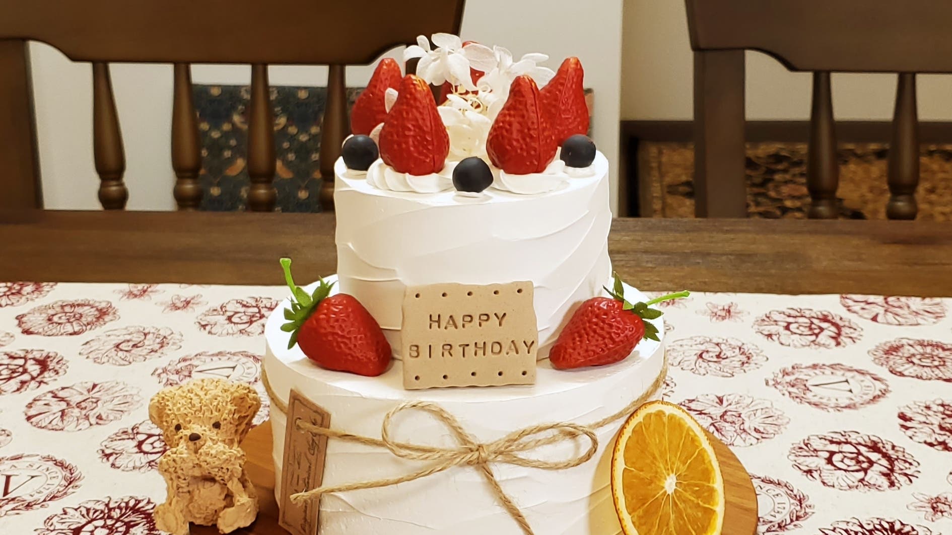 デコレーションケーキ(フェイク)の画像2