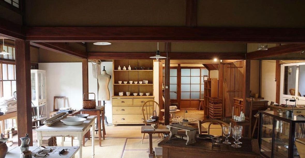 鎌倉の　明治時代の古民家　アンティークアンティークショップでの撮影の写真23