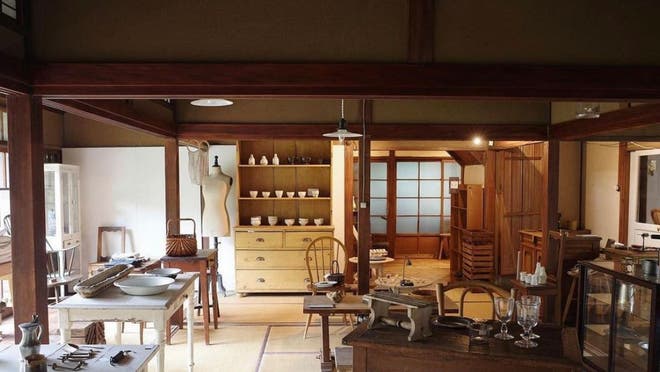 鎌倉の 明治時代の古民家 アンティークアンティークショップでの撮影の写真23