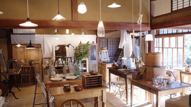 鎌倉の 明治時代の古民家 アンティークアンティークショップでの撮影の写真26