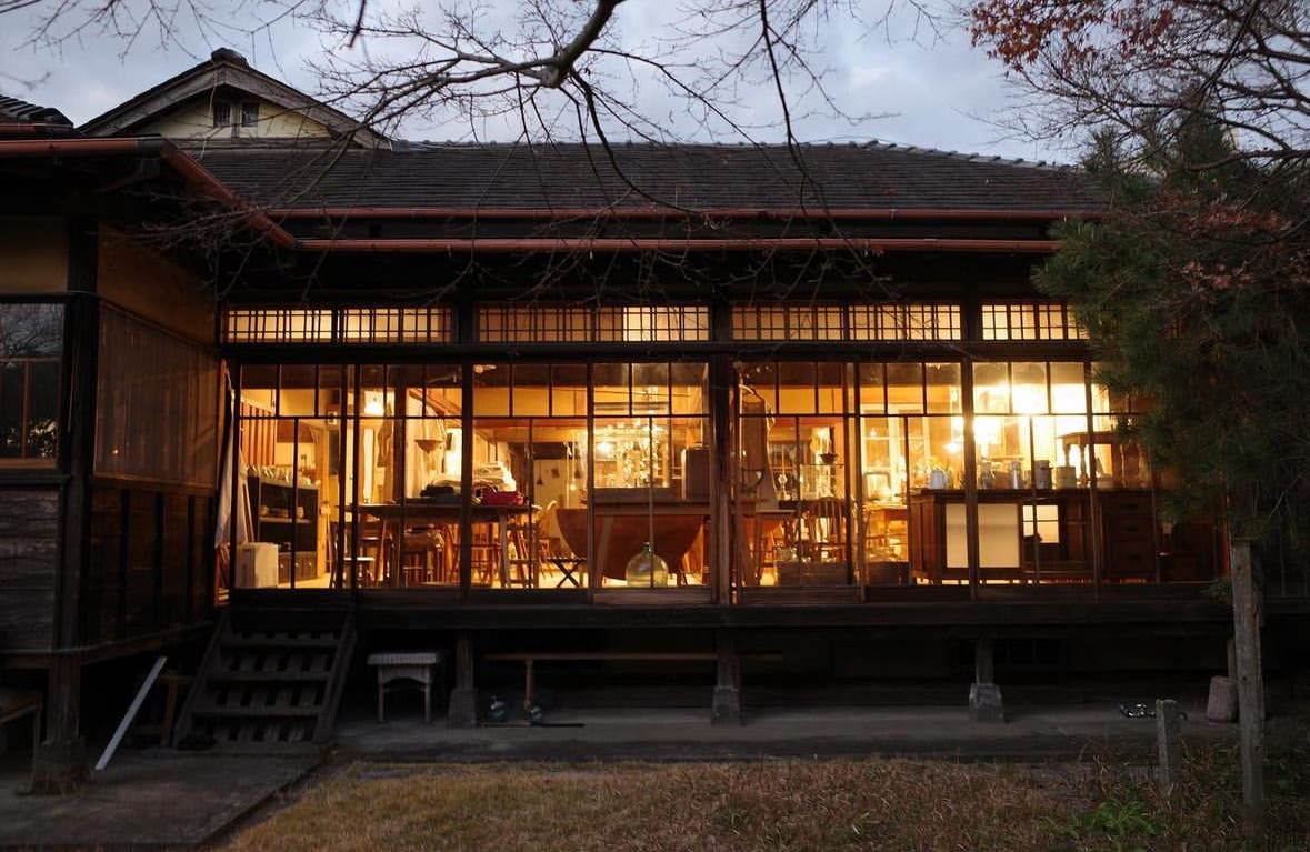 鎌倉の　明治時代の古民家　アンティークアンティークショップでの撮影の写真27