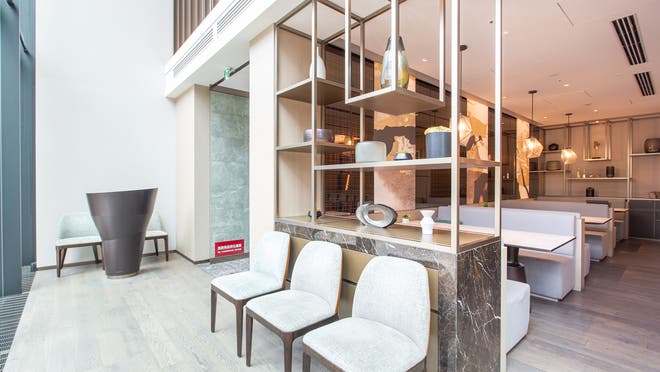 【赤坂駅徒歩7分 / Mo:take STUDIO 赤坂】ホテルロビーのような高級感のある空間で撮影・会議をの写真17