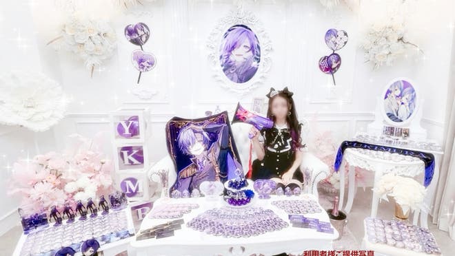 【浅草橋撮影スタジオ】王朝風姫系×オトナ可愛いピンク×エレガントの3ゾーンで撮影|推しの生誕祭|コスプレ|ポートレートに最適の写真9