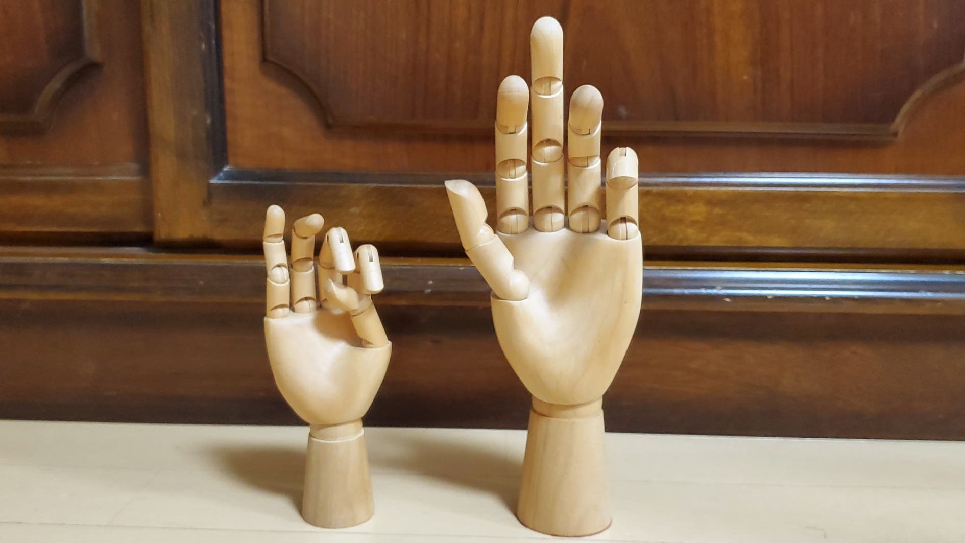 木製ハンドモデルの画像1