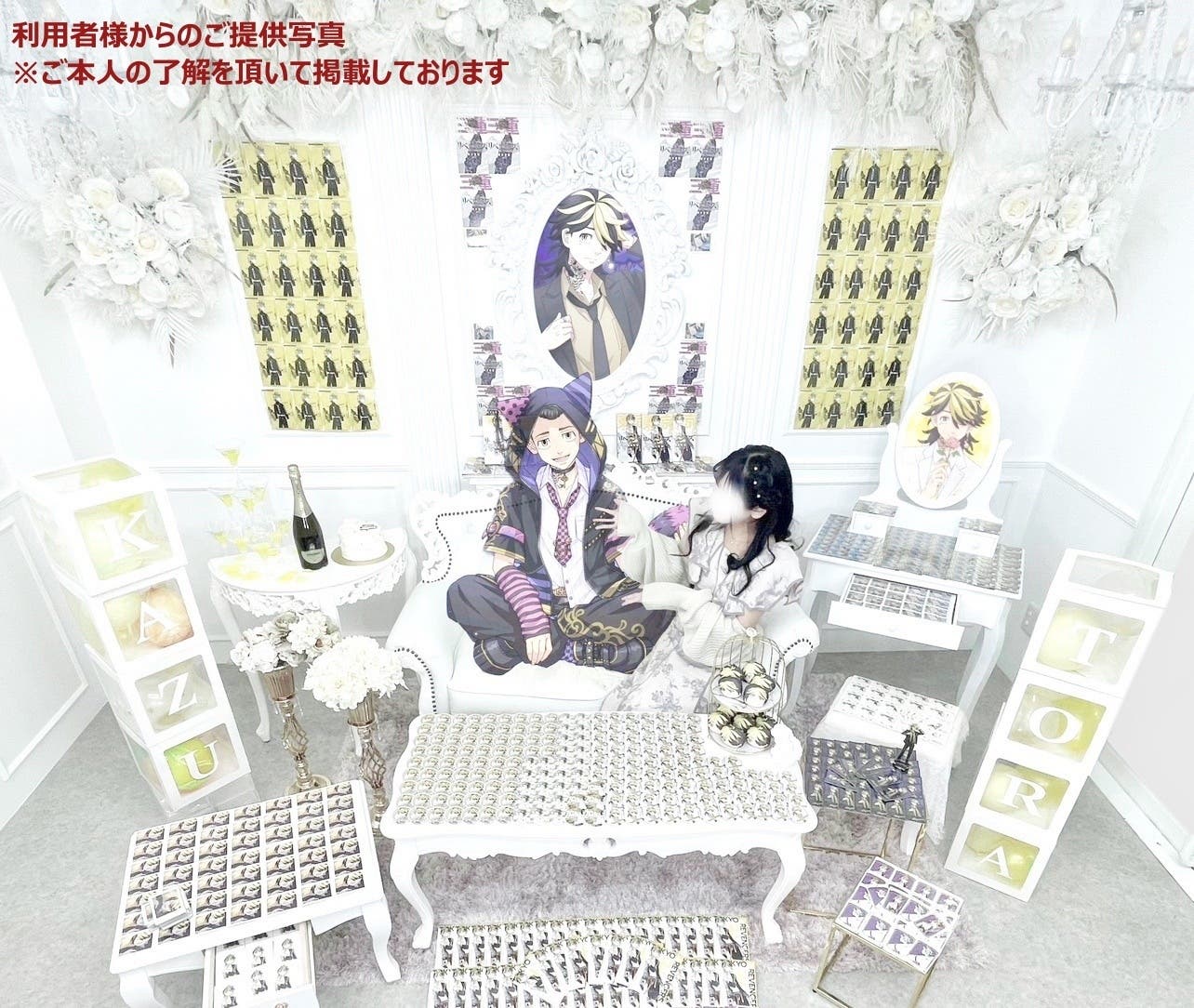 【浅草橋撮影スタジオ】王朝風姫系×オトナ可愛いピンク×エレガントの3ゾーンで撮影｜推しの生誕祭｜コスプレ｜ポートレートに最適の写真10