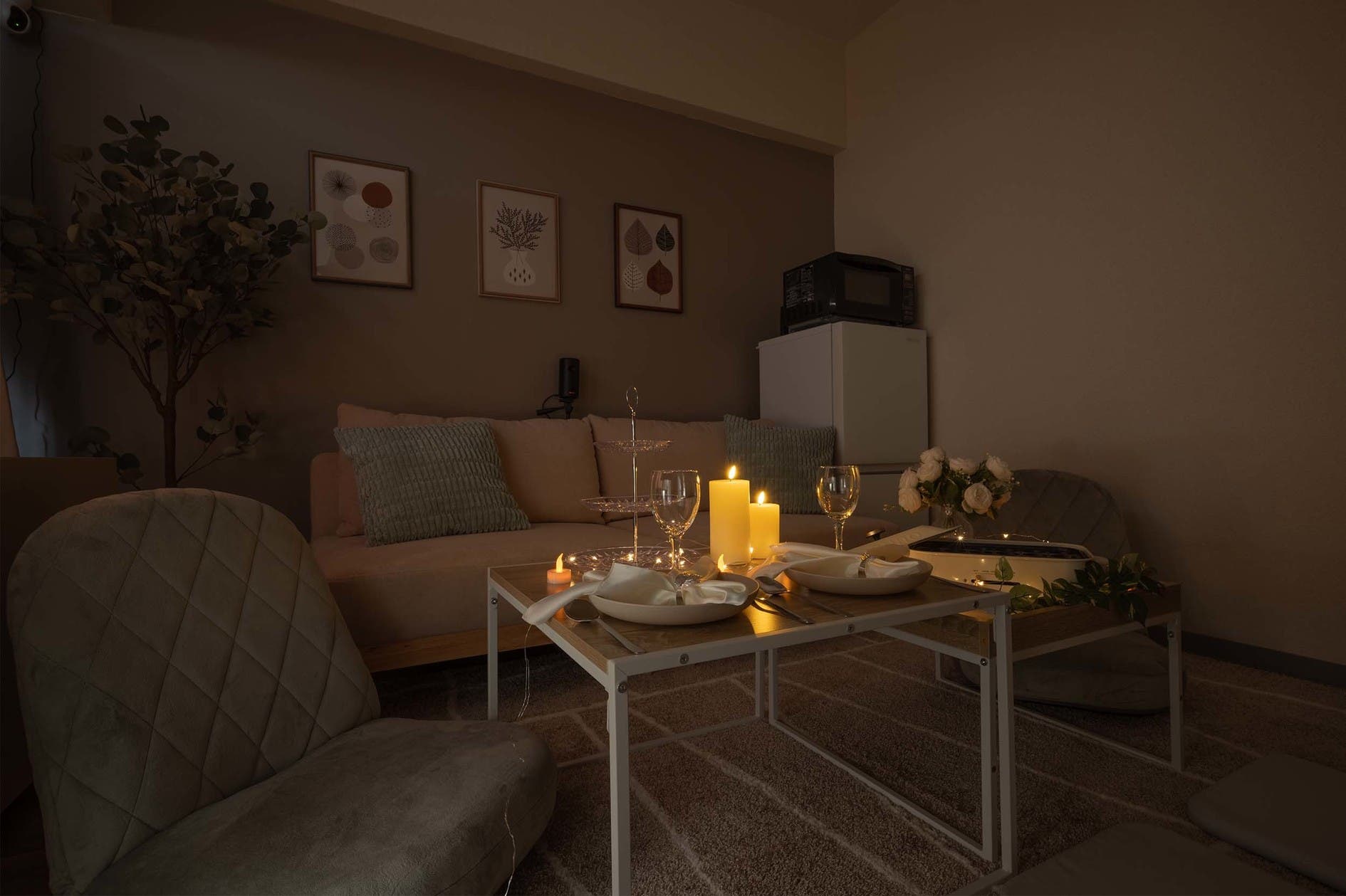 五反田駅近2分！大迫力120インチ画面＆ソファで映画・ゲーム三昧🎬💖カップルや少人数向けの貸切隠れ家エンタメスペースです🎮の写真8