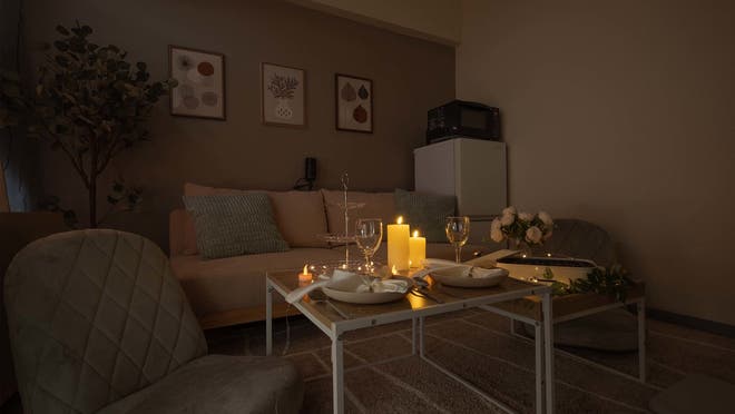 五反田駅近2分!大迫力120インチ画面&ソファで映画・ゲーム三昧🎬💖カップルや少人数向けの貸切隠れ家エンタメスペースです🎮の写真7