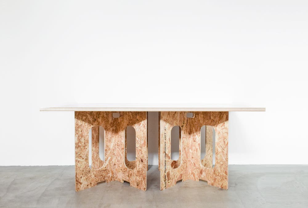 ローテーブル2(天板/大・ホワイト)の画像1