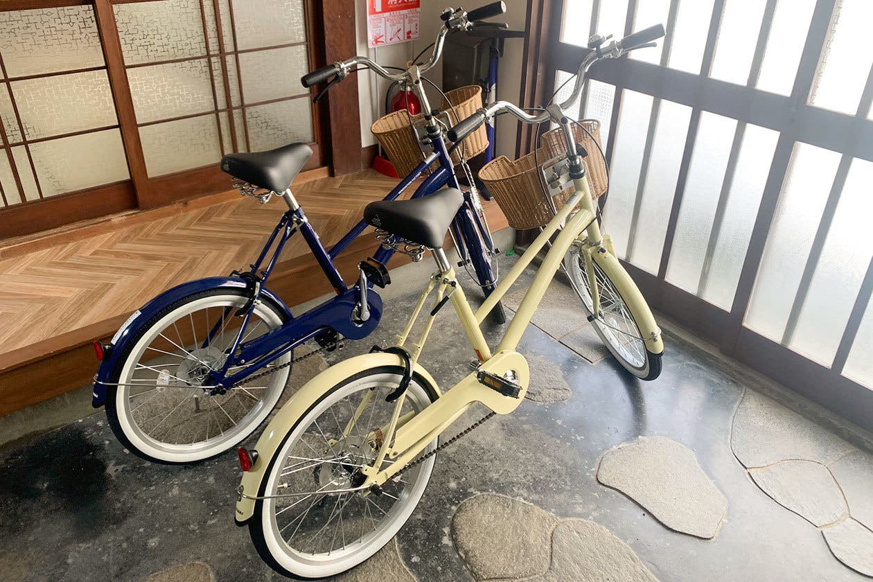 お買い物用自転車のレンタルの画像1