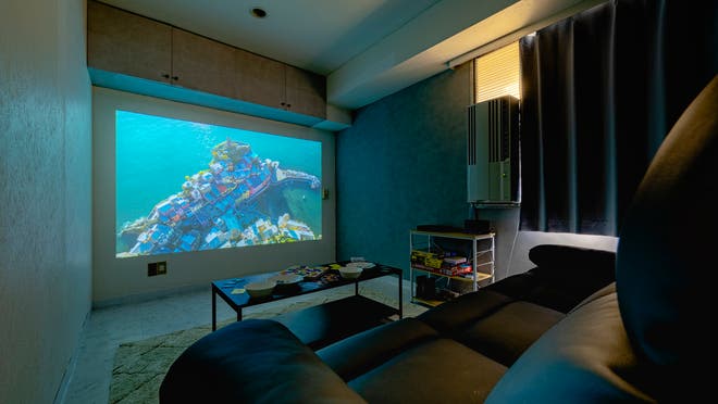 スペモ🏠クリスマス🎄映画館🍿新宿三丁目2分🚶プロジェクター📽️デート👫撮影📷女子会🎁584_ihana新宿4thの写真1