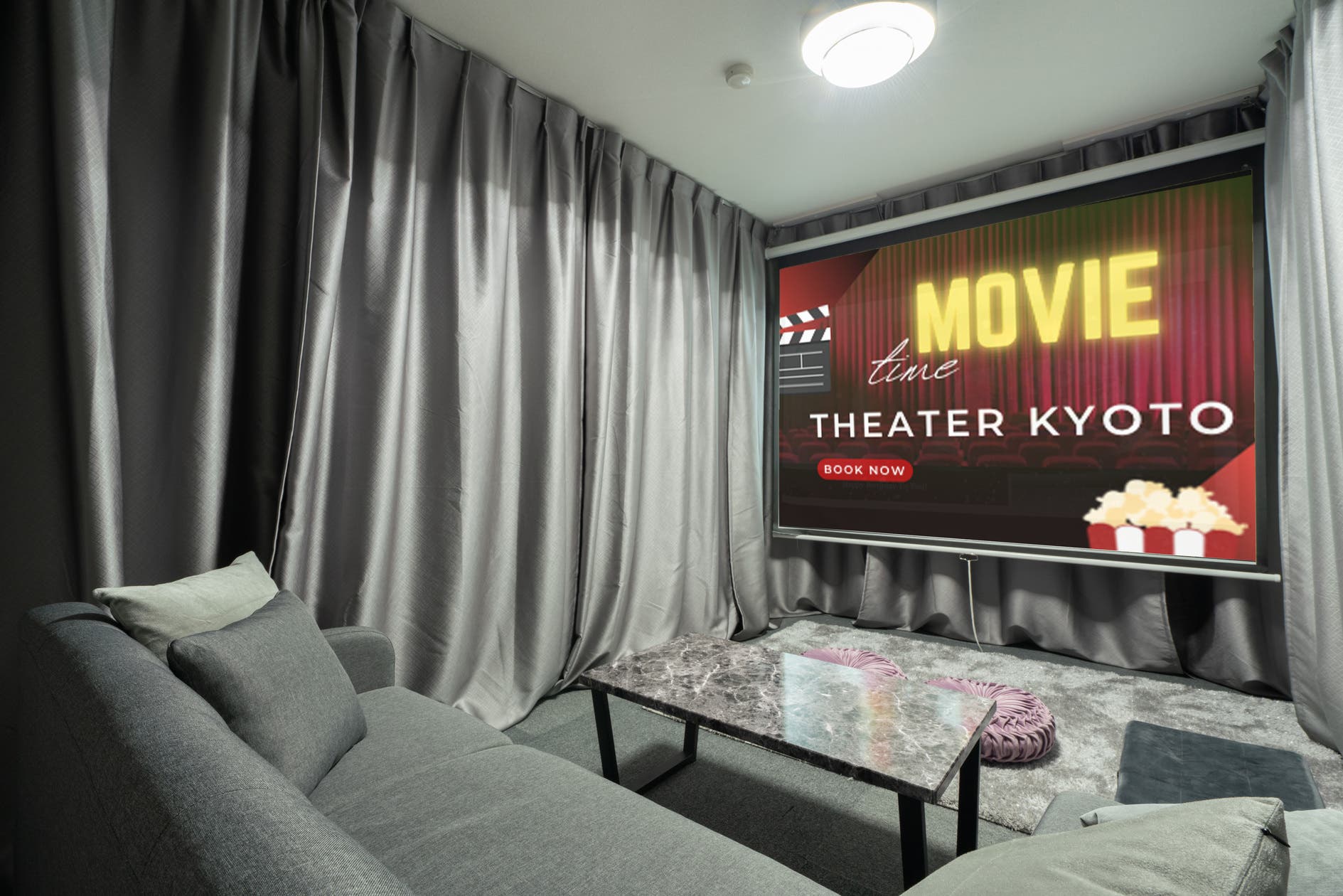 【シアタールーム京都】駅近10秒🐾完全個室プライベート空間映画館🎬24時間利用可能の写真21