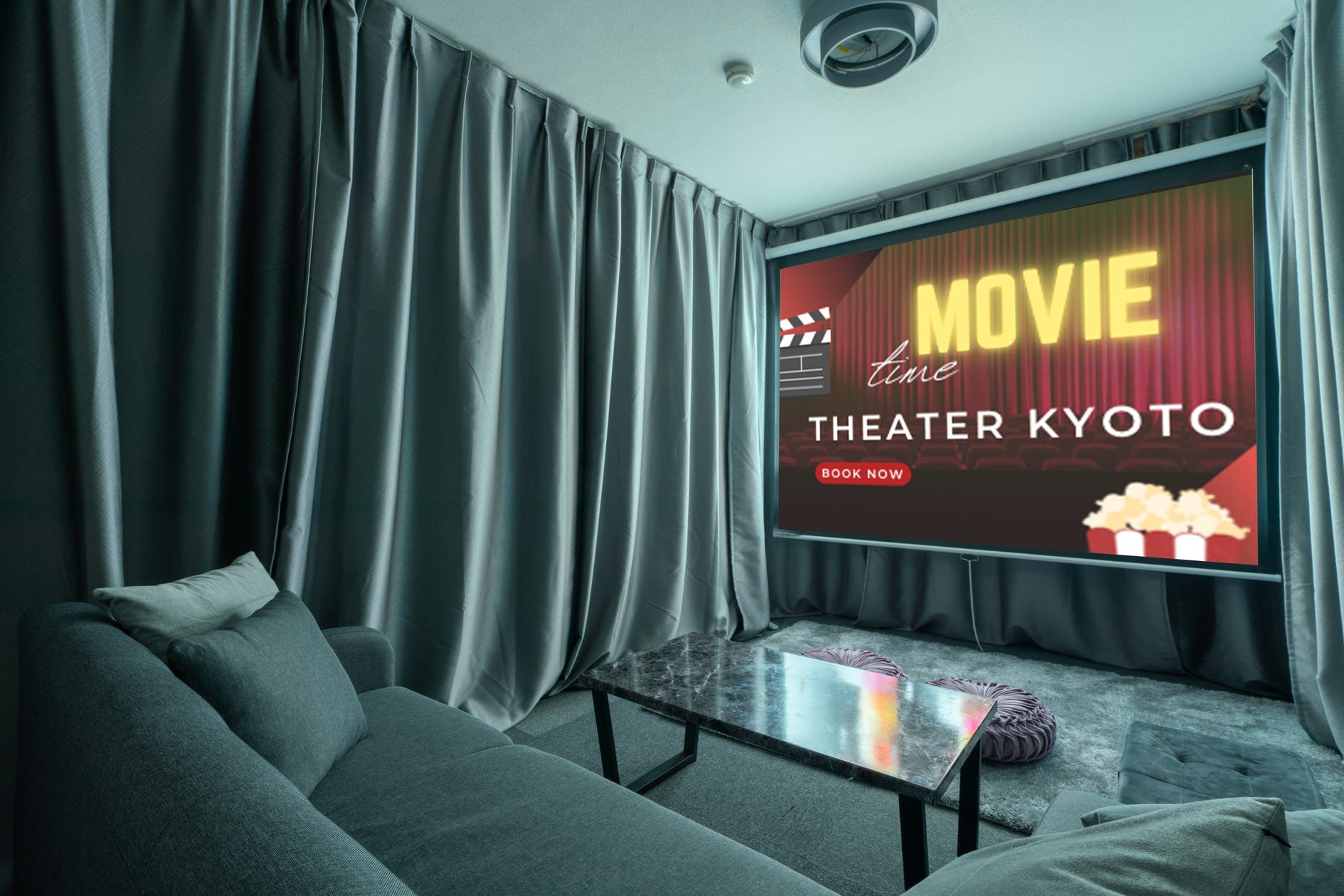 【シアタールーム京都】駅近10秒🐾完全個室プライベート空間映画館🎬24時間利用可能の写真27