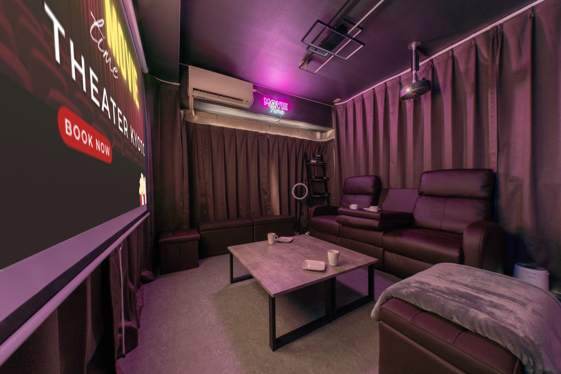 【シアタールーム天王寺】◇個室映画館◇駅近2分🚃高機能プロジェクター🎬プライベートシアター🍿ライブ映像・推し活・デートの写真22