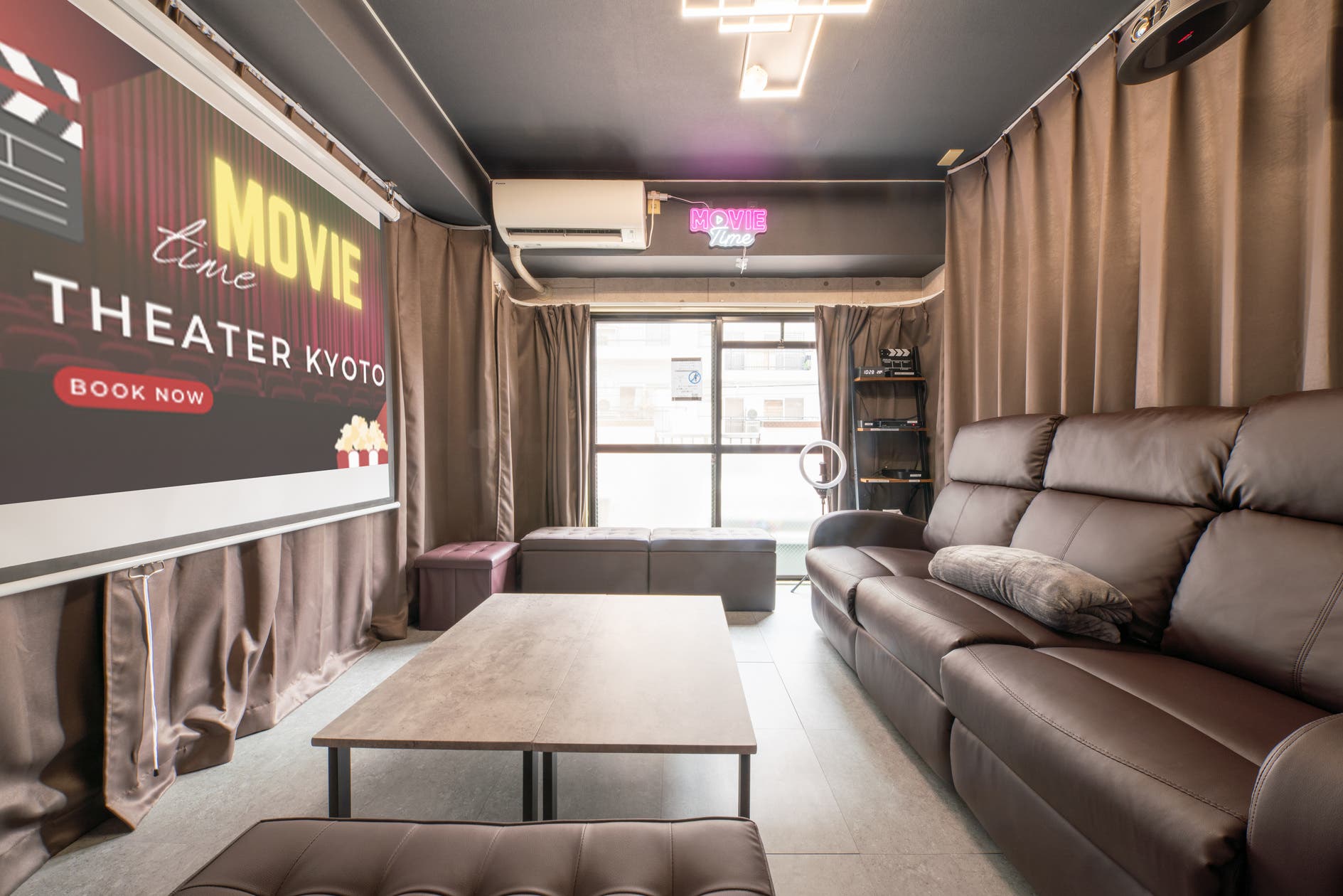 【シアタールーム天王寺】◇個室映画館◇駅近2分🚃高機能プロジェクター🎬プライベートシアター🍿ライブ映像・推し活・デートの写真24