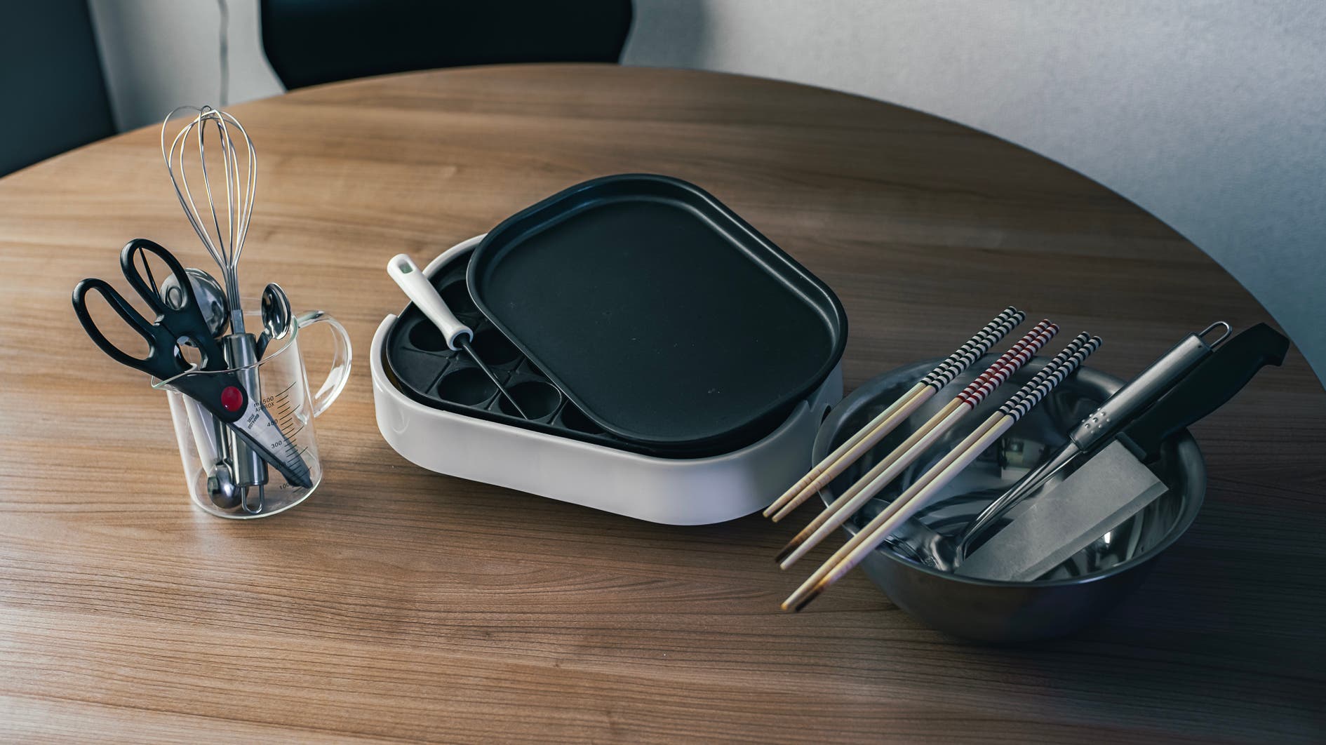 🐙調理器具＆たこ焼き器セットの画像1