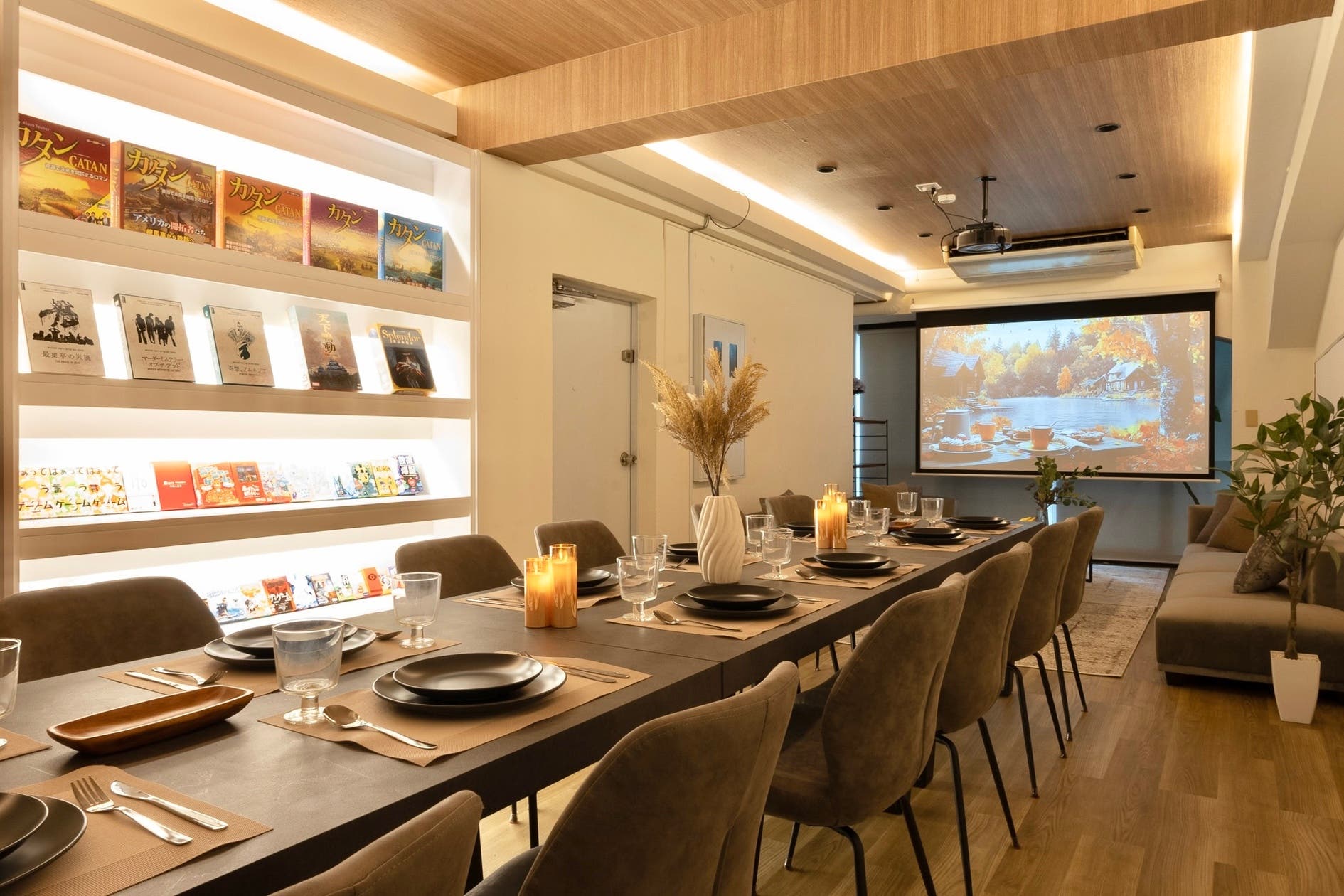 《池袋駅2分🚃》最大25名/100㌅スクリーン/🆗飲食🆗/パーティ・歓送迎会/懇親会/ボードゲームの写真9