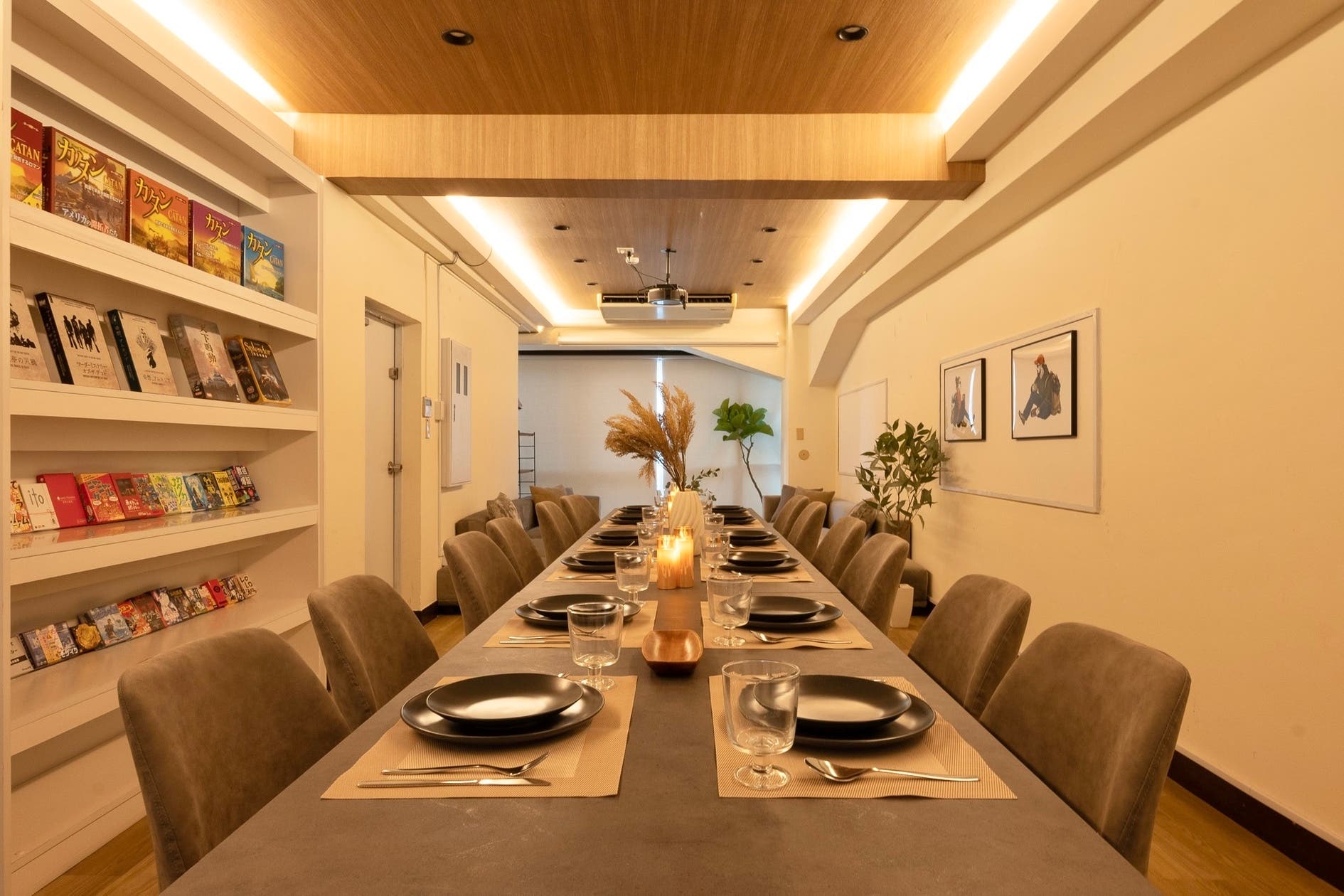 《池袋駅2分🚃》最大25名/100㌅スクリーン/🆗飲食🆗/パーティ・歓送迎会/懇親会/ボードゲームの写真5