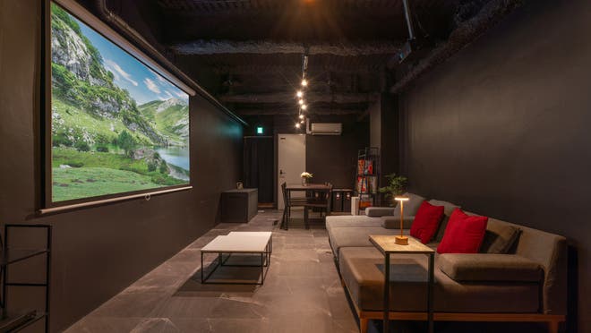 スペモ✨️クリスマス🎄シアタールーム🎥プロジェクター✨映画鑑賞🎞️デート👨❤👨585_CINEMA神戸三宮の写真9