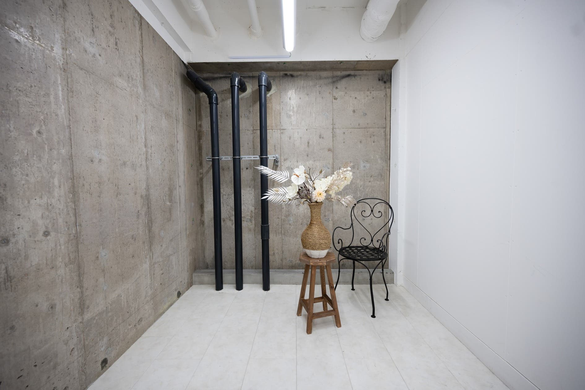 【無料】背景紙 全12色 ＋ コンクリート打ちっぱなし壁面背景の画像2