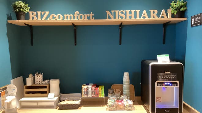 【西新井駅徒歩1分】打合せやWEB会議に使える✨2名用会議室 #Wi-Fi #電源 #フリードリンクの写真2