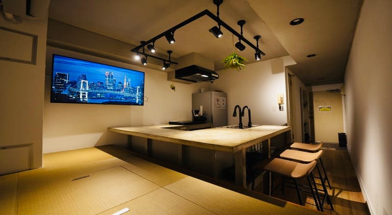  リノスペキッチン新宿三丁目🍳レンタルキッチン｜料理教室・料理・誕生日会・ホームパーティーに大人気！完全貸切プライベートルーム