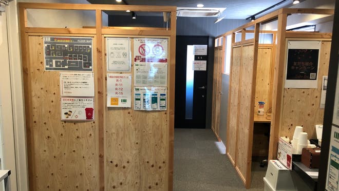 駅徒歩2分【神戸駅前スキマ / 1名】鍵付き個室ブース(8階R-2)の写真9