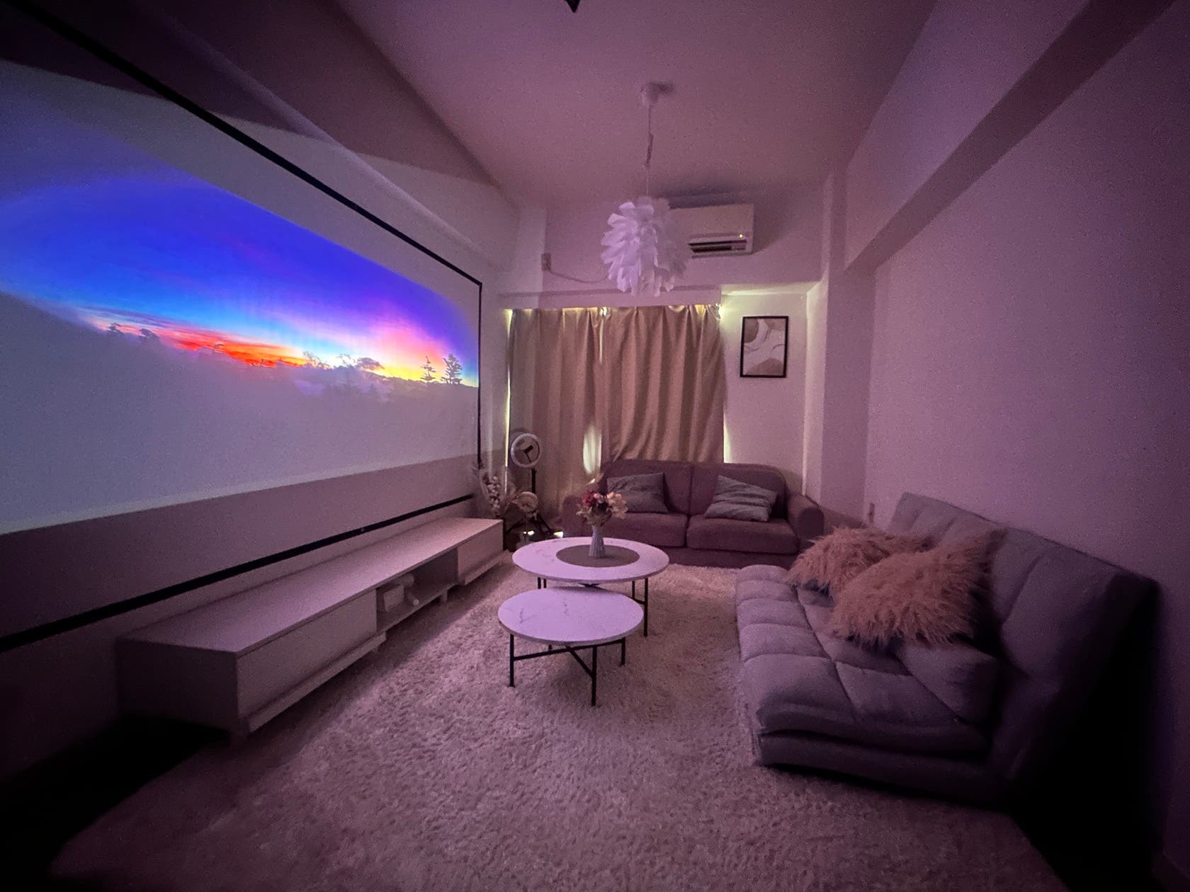 駅徒歩1分✨防犯カメラなし🎥24H✨120インチスクリーン✨デート💕推し活💕地上波✨動画鑑賞🎬ゲーム🎮ゴミ捨て場あり✨の写真19