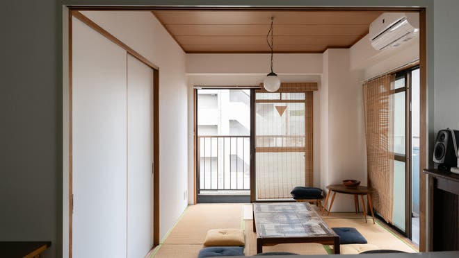 二面採光・和室・本棚のあるスタジオの写真2