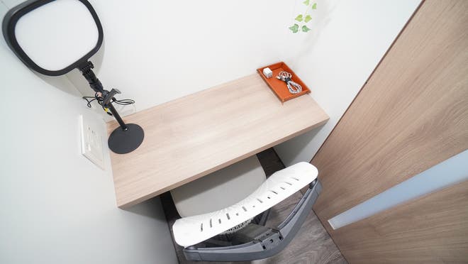 <PaO Work 川崎No.2>京急川崎駅徒歩4分✨完全個室🚪光回線Wi-Fi📶電源🔌テレワーク/面接/自習/作業の写真3