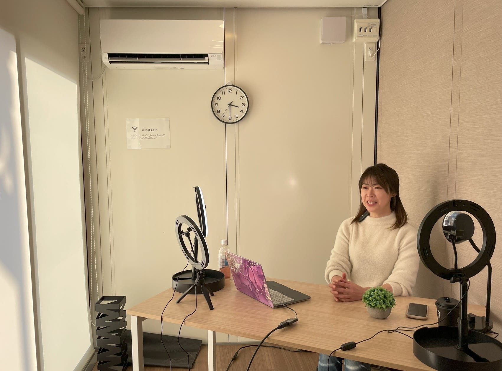 【Work】✨U-SPACE津島店✨集中できる個室空間となっております♪Wi-Fi/津島市の写真5